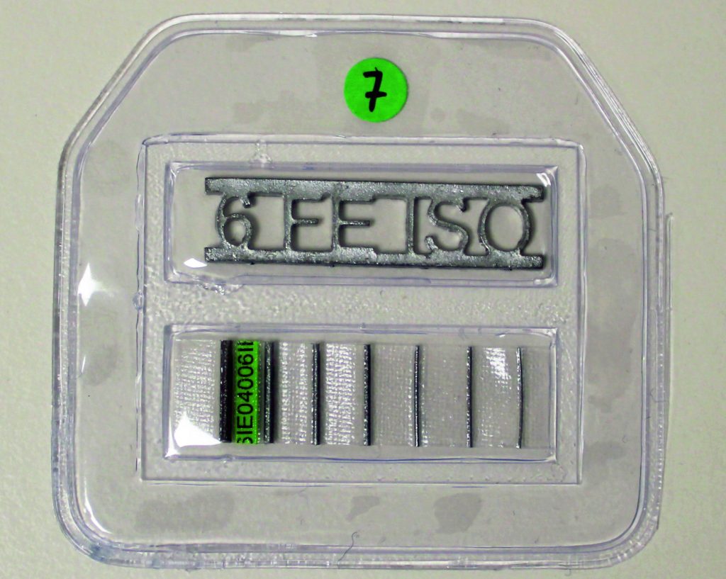 Wire type IQI, EN ISO 19232-1 W 6 FE – 10, with certificate (formerly ...