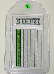 Wire type IQI, EN ISO 19232-1 W 6 FE – 50, with certificate (formerly ...